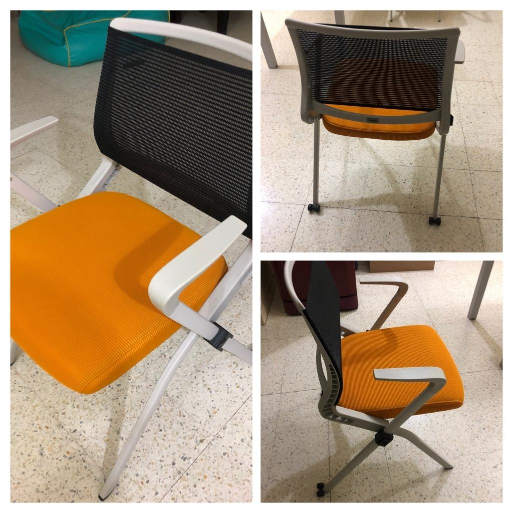 Sunon Diamond Folding Train Chair with Stacking : Amazon.in: Home & Kitchen