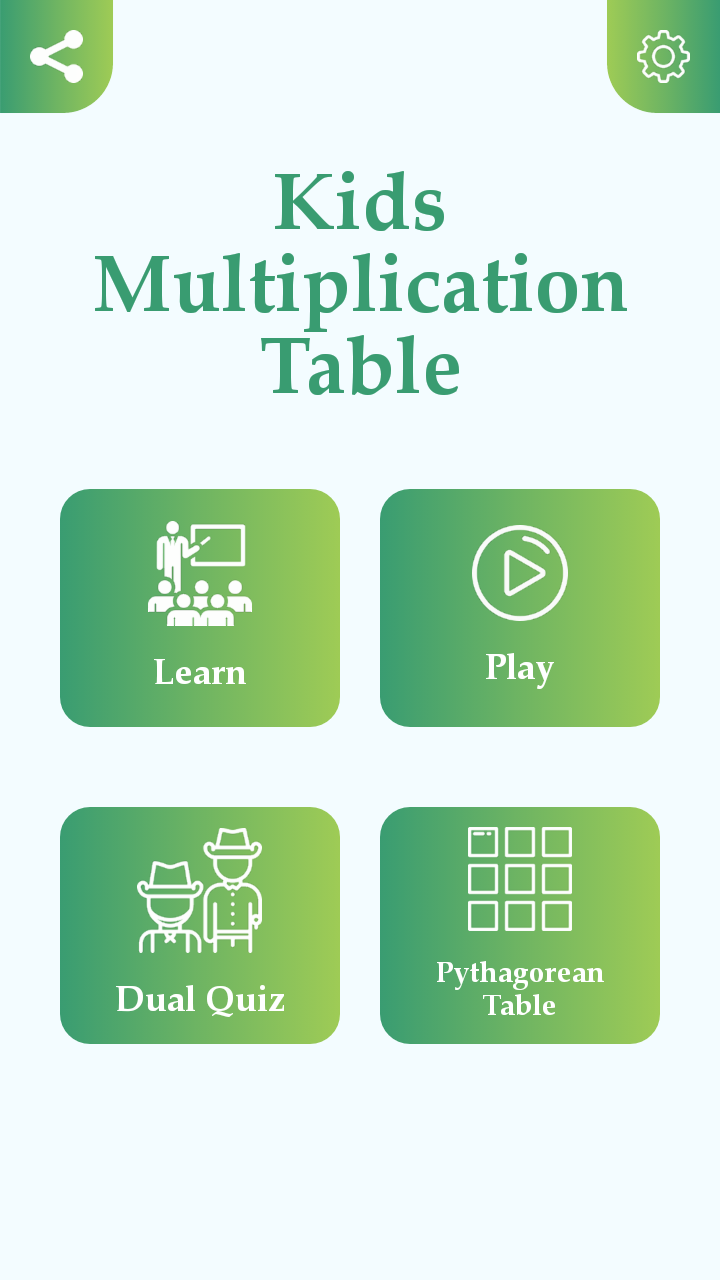 Kids Multiplication Table - App on Amazon Appstore