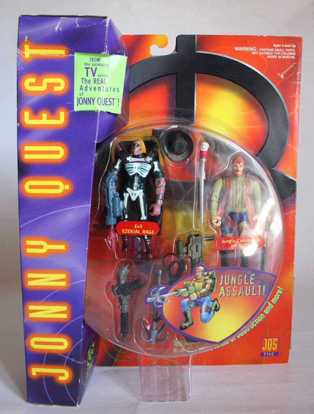 Buy All New Jonny Quest Includes Evil Ezekiel Rage and Jungle Commando ...