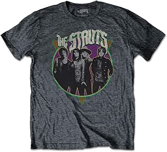 Amazon.com: Struts Men's Standing Slim Fit T-Shirt Dark Heather ...