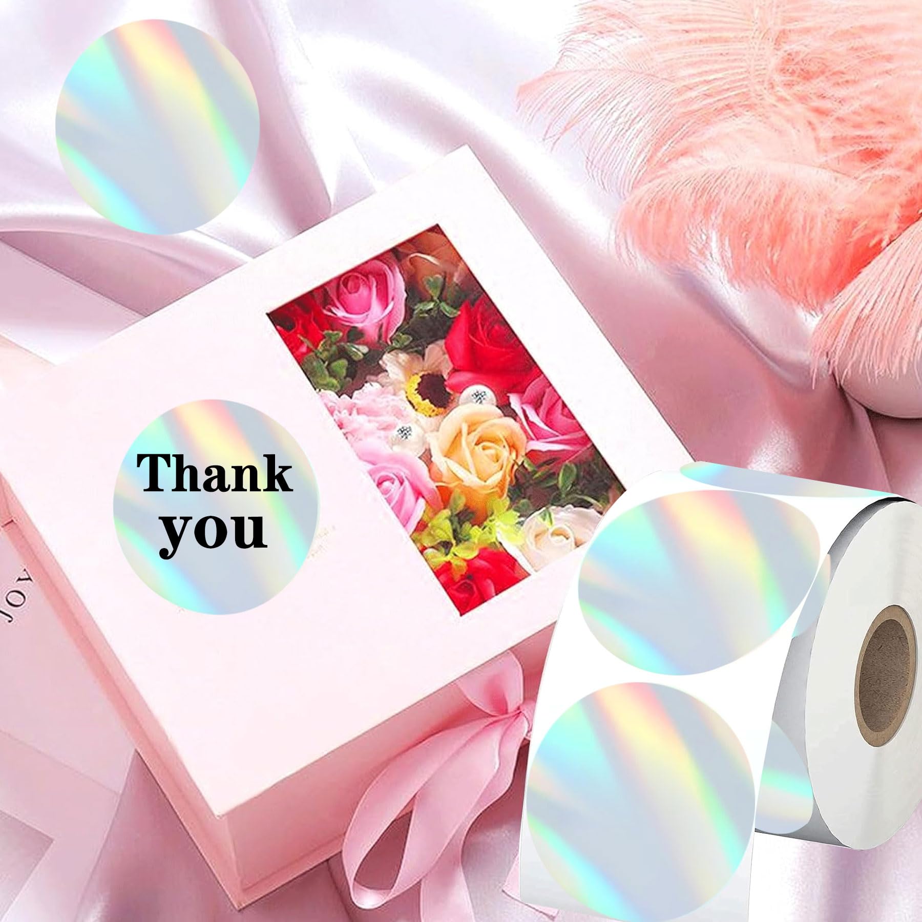 Snapklik.com : Direct Thermal Labels Stickers Heart Watercolor Small ...