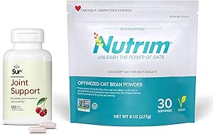 Amazon.com: Sur Nutrim Oat Bran Powder with 750mg Beta Glucan per ...