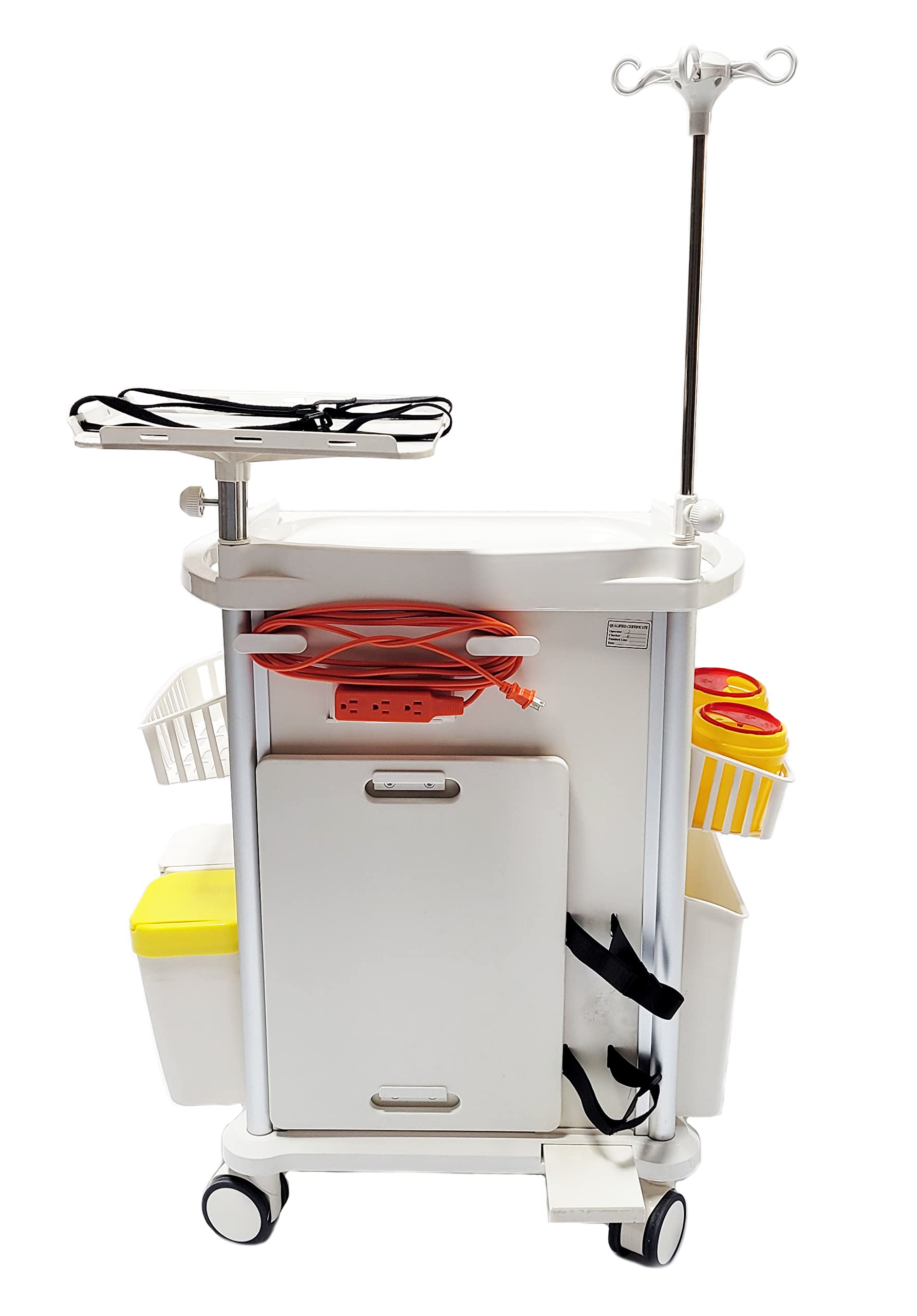 MS3C-400CR, Color Coded Lite Emergency Hospital Crash Cart with ...