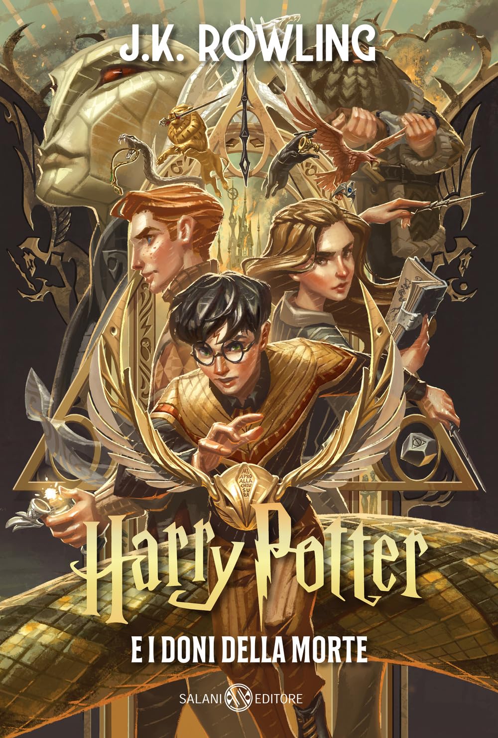 Amazon.com: Harry Potter e i doni della morte: 9788831017381: J.K ...