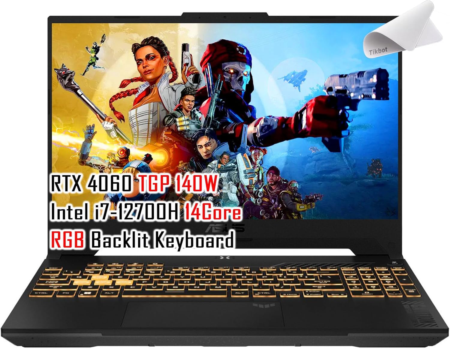 Amazon.com: ASUS TUF Gaming Laptop RTX 4060 TGP 140W |Intel Core i7 ...