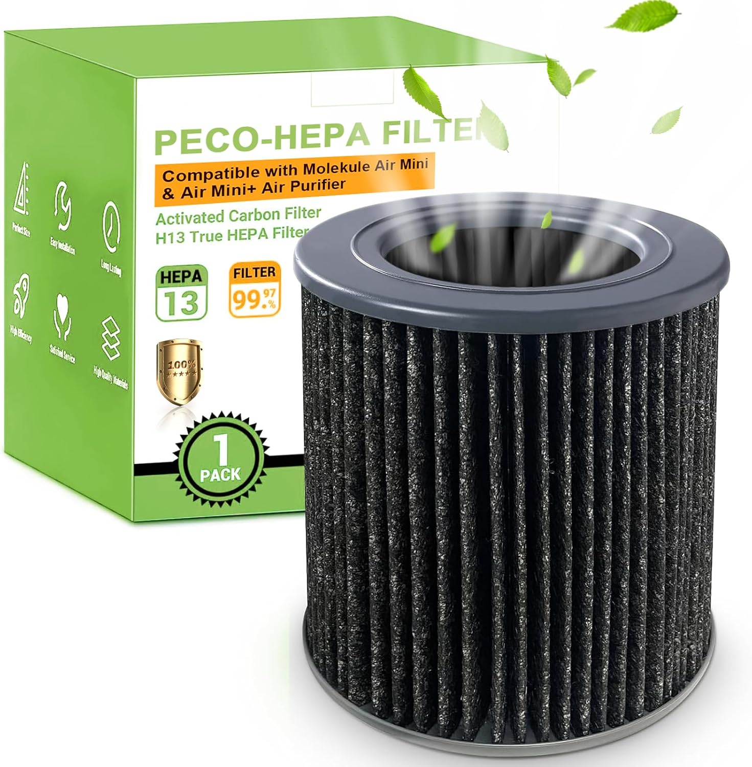 Amazon.com: Air Mini Replacement PECO-HEPA Filter Compatible with ...