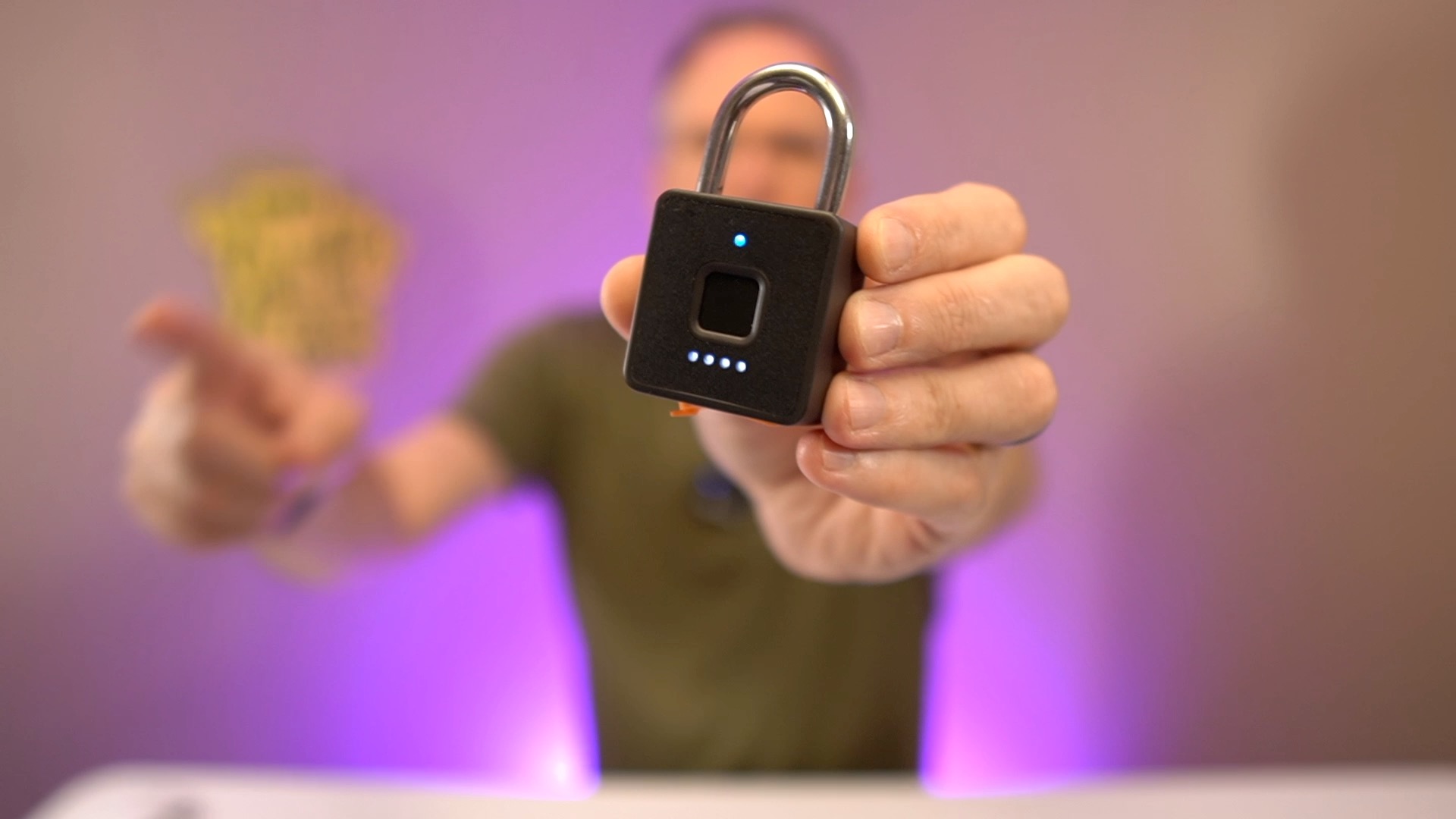 Watch Fingerprint Smartlock with Code, Combination on Amazon Live