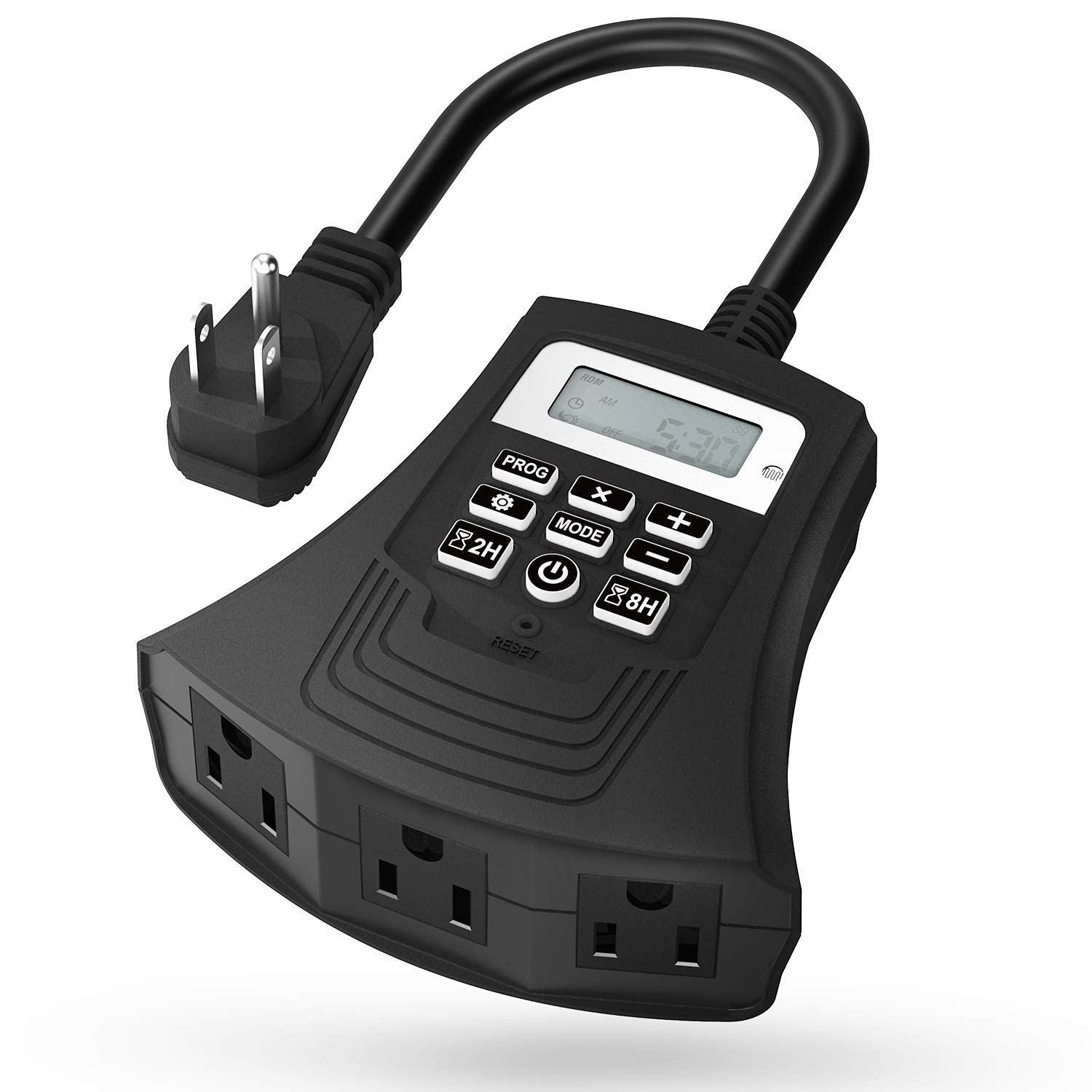 Buy Fosmon 7 Day Outdoor Heavy Duty Digital Programmable Timer With 3