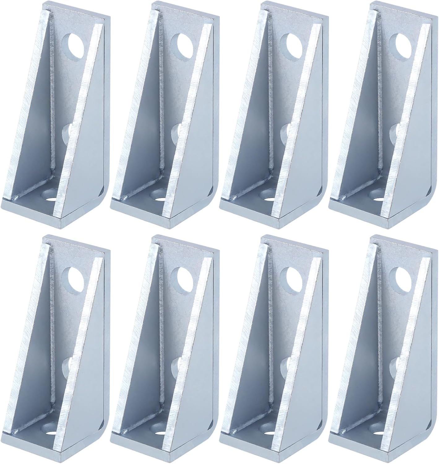 Amazon.com: yeesport 8 Pcs 90 Degree Gusseted Fittings, Right Angle ...