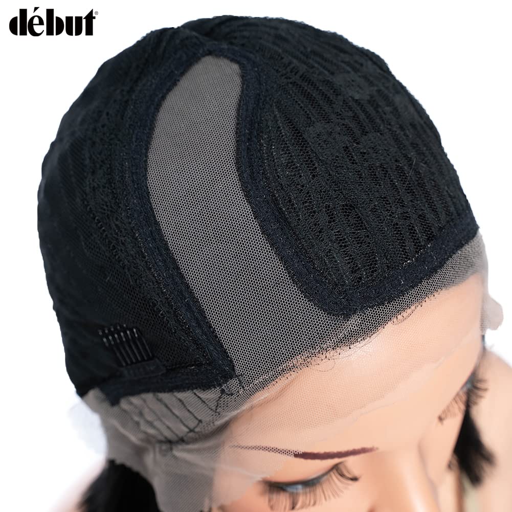 Buy Début Asymmetrical Bob Wigs Ear to Ear Lace with Baby Hair Short ...
