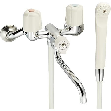 Amazon | KVK 一時止水付2ハンドルシャワー 【KF100N2】 | 浴室水栓