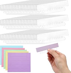 Amazon.com : BTSKY 4.1 Inch Clear Plastic Modern Hanging File Folders ...