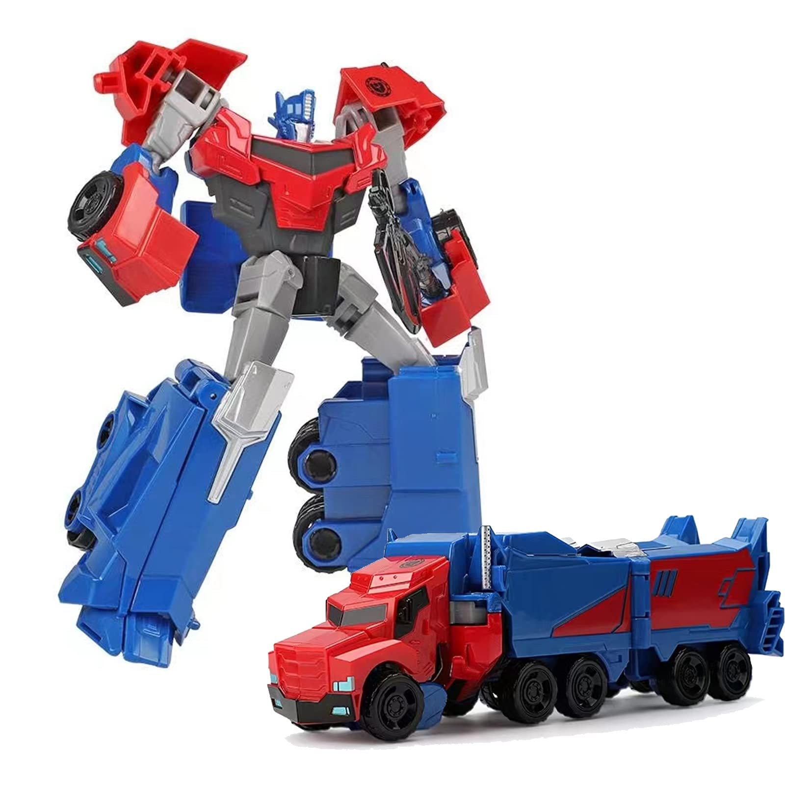 Buy BBRItter 7.5in 08 Animated Transformer Mecha Hero Optimus Prime ...