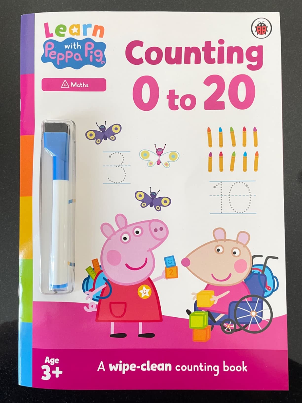 Learn with Peppa: Counting 0–20: Wipe-Clean Activity Book : Peppa Pig ...
