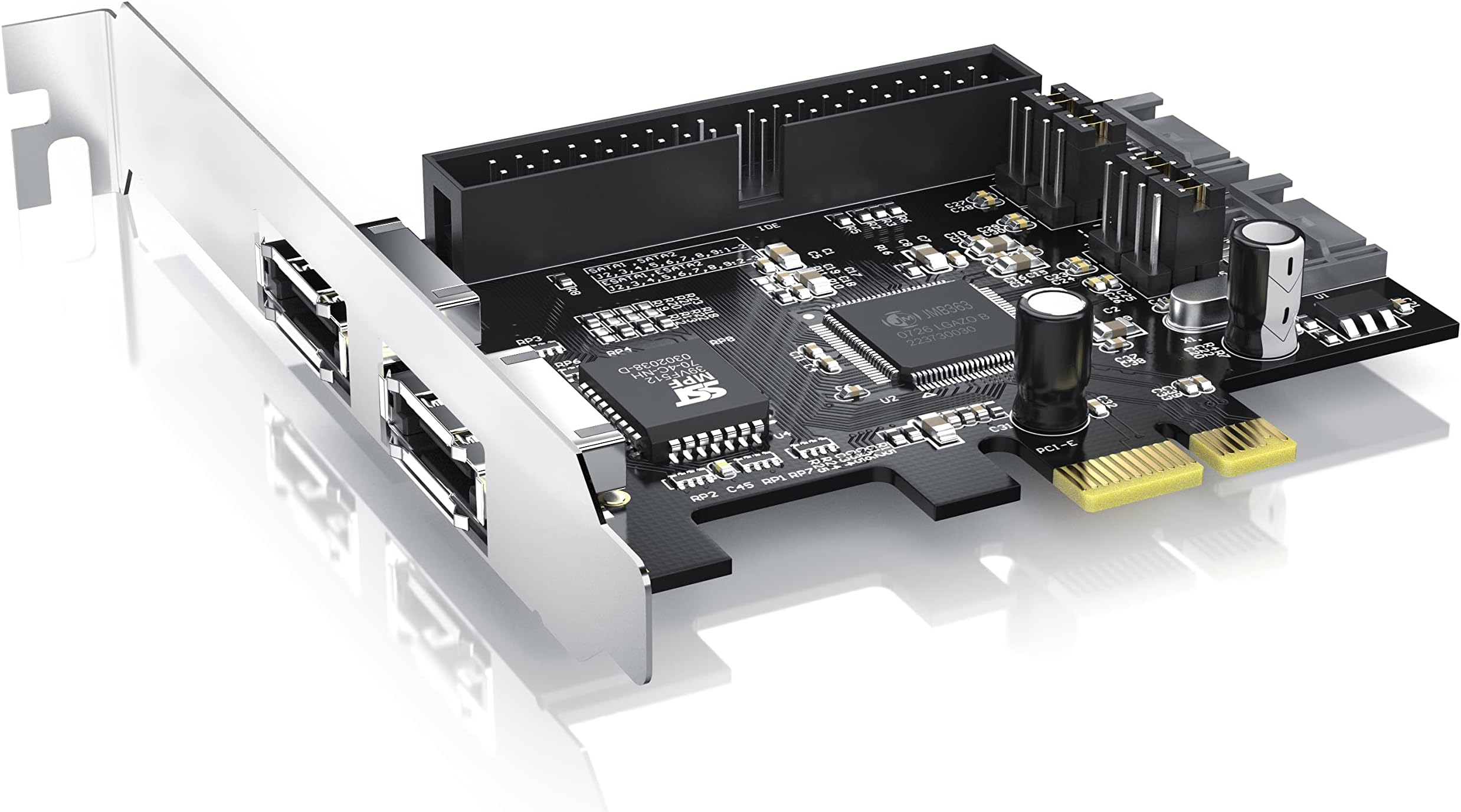 CSL - PCI Express eSATA SATAII PATA IDE Schnittstellenkarte ...