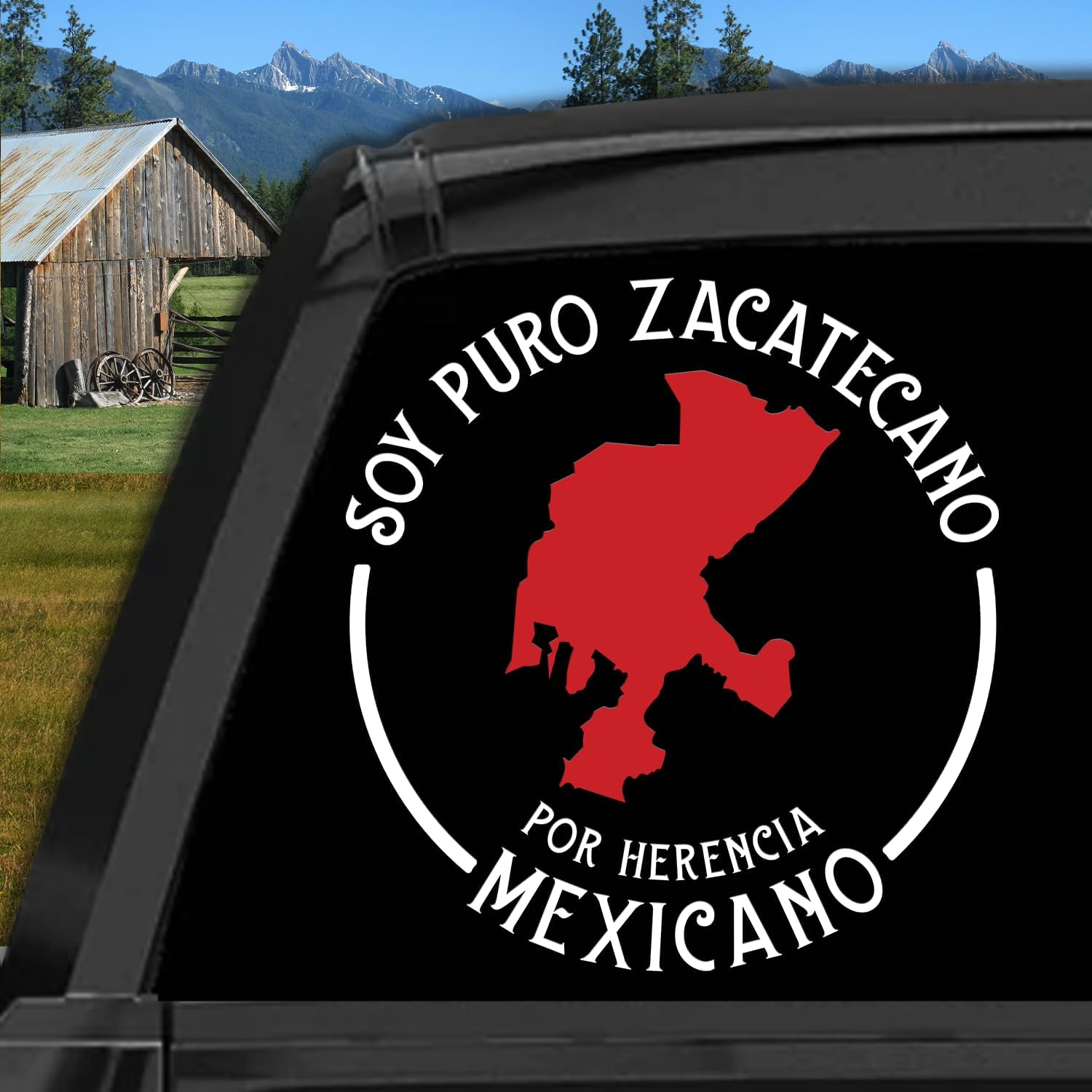 Amazon.com - Zacatecas Mexico Sticker para Trocas Calcomania para Carro ...
