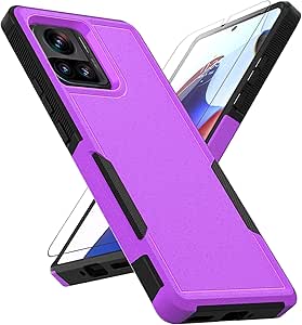 Amazon.com: for Motorola Edge Plus 2023 Case: Dual Layer Protective Heavy Duty Cell Phone Cover ...