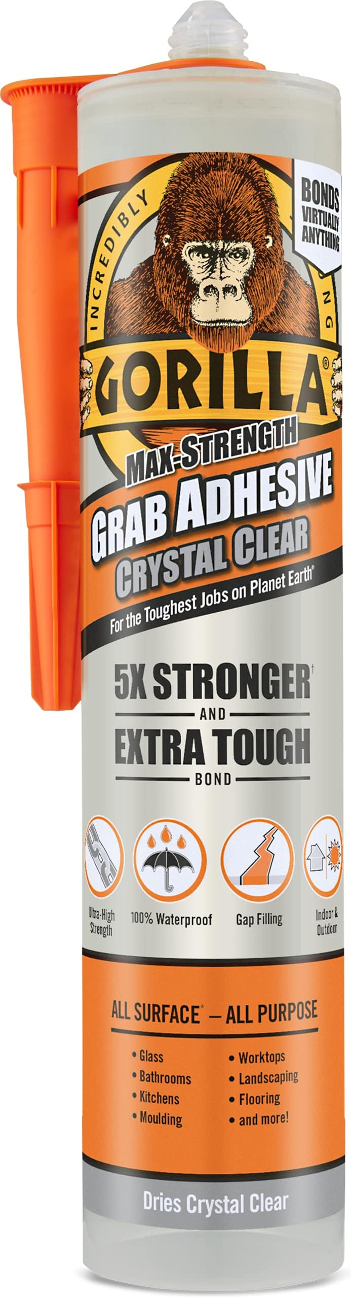 Premier Range Rapid Grab Glass Splashback Adhesive : Amazon.co.uk