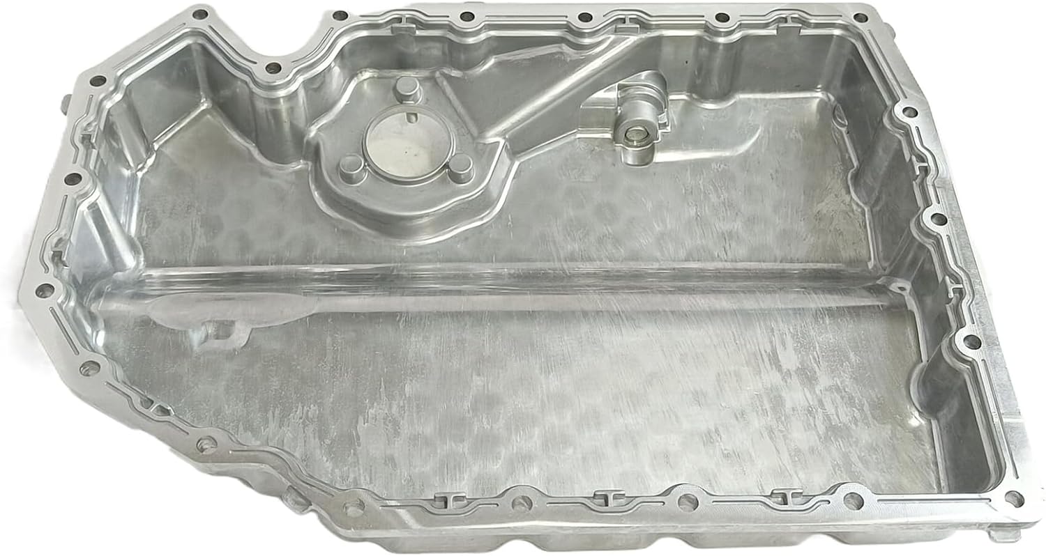 Amazon.com: Engine Oil Pan Aluminum Oil Sump Replacement for Volkswagen ...