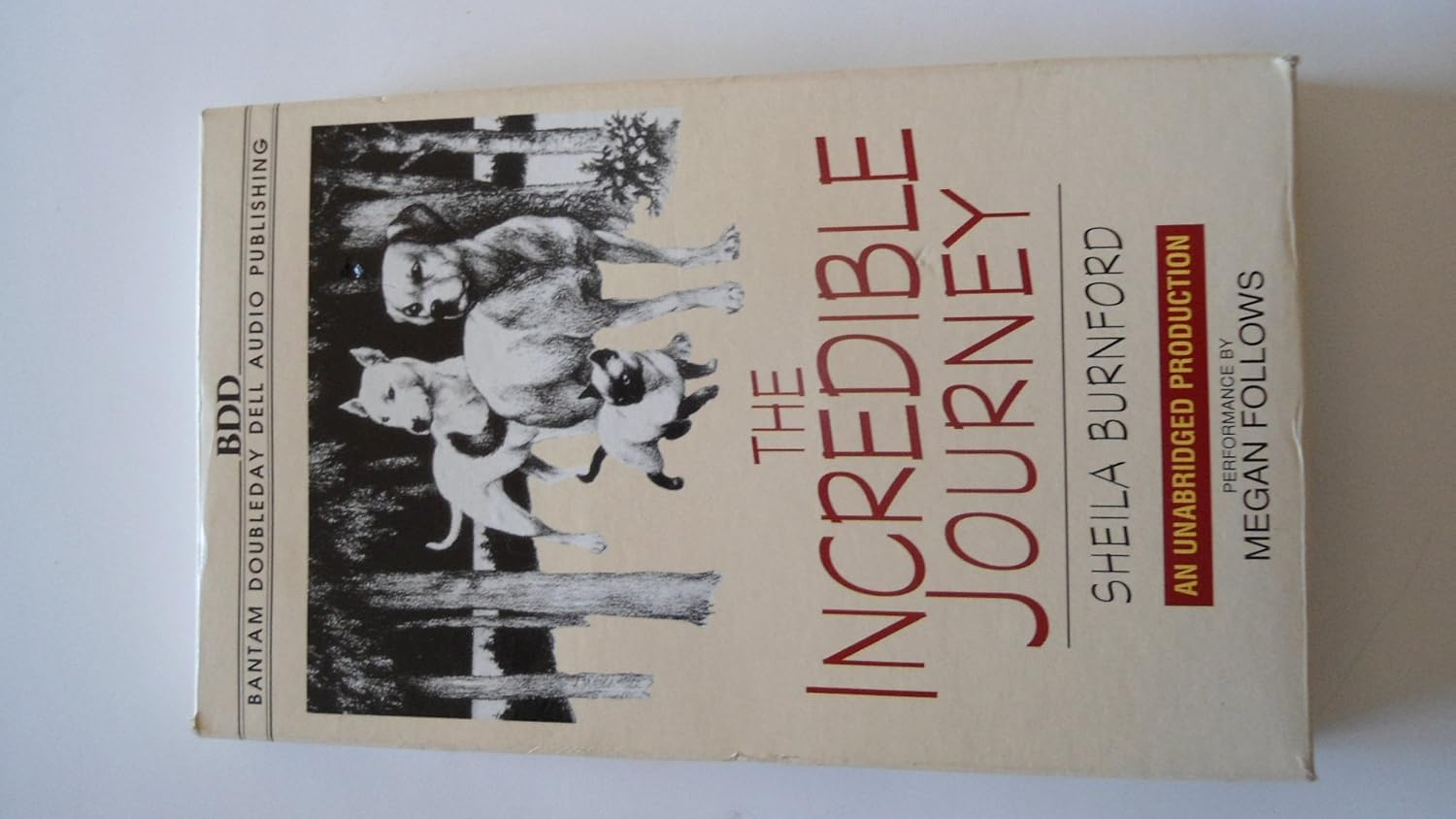 The Incredible Journey: Burnford, Sheila, Follows, Megan: 9780553478068 ...