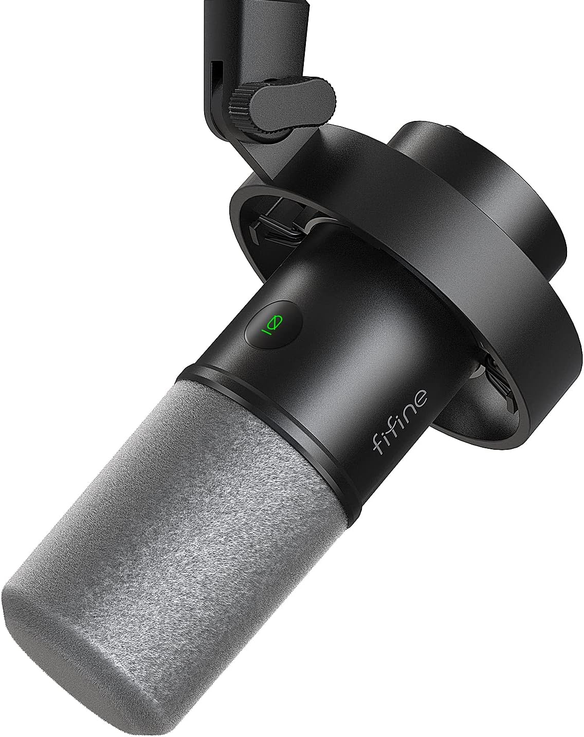 Fifine XLR/USB Podcast Microphone, PC Recording Dynamic Mic for ...