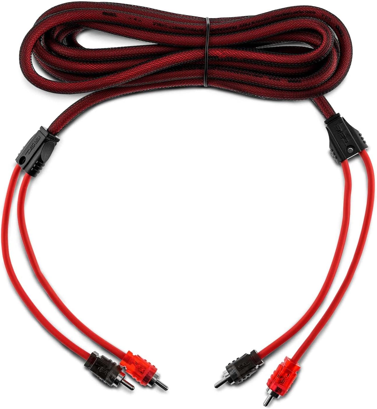 Amazon.com: DS18 R12 RCA Cable Ultra Flex 12 Feet - 2-Male to 2-Male ...
