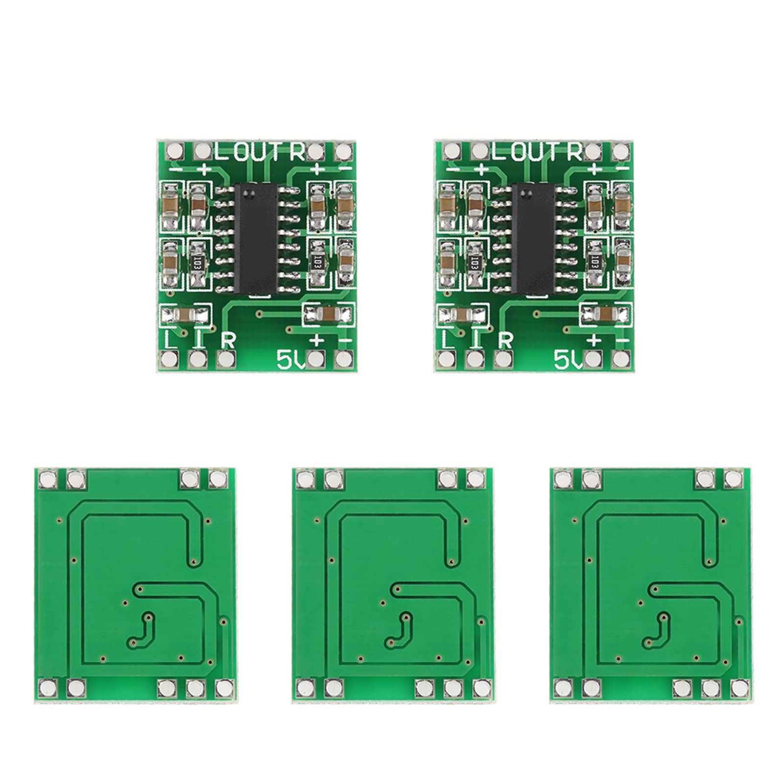 Dual Channel Power Amplifier, Audio Power Amplifier Module 2.5V-5.5V 3W ...
