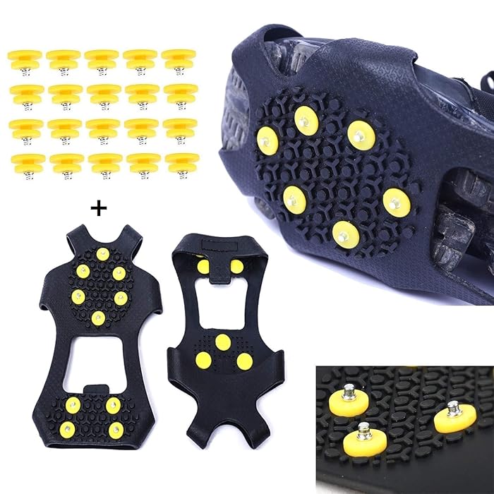 Buy Wistar Hiking Cleats Ice Grippers Traction Ice Cleat and Tread for ...