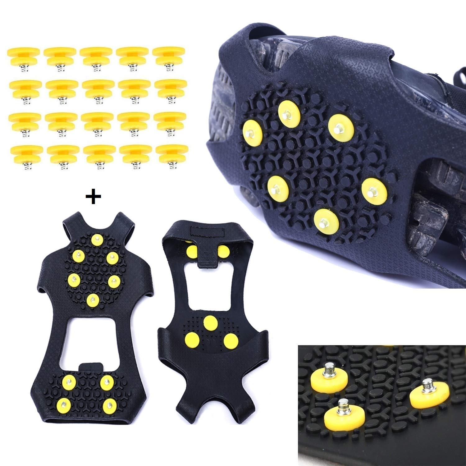 Buy Wistar Hiking Cleats Ice Grippers Traction Ice Cleat and Tread for ...