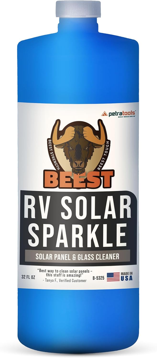 Amazon.com: RV Solar Sparkle - Solar Panels & Glass Cleaner, Super ...