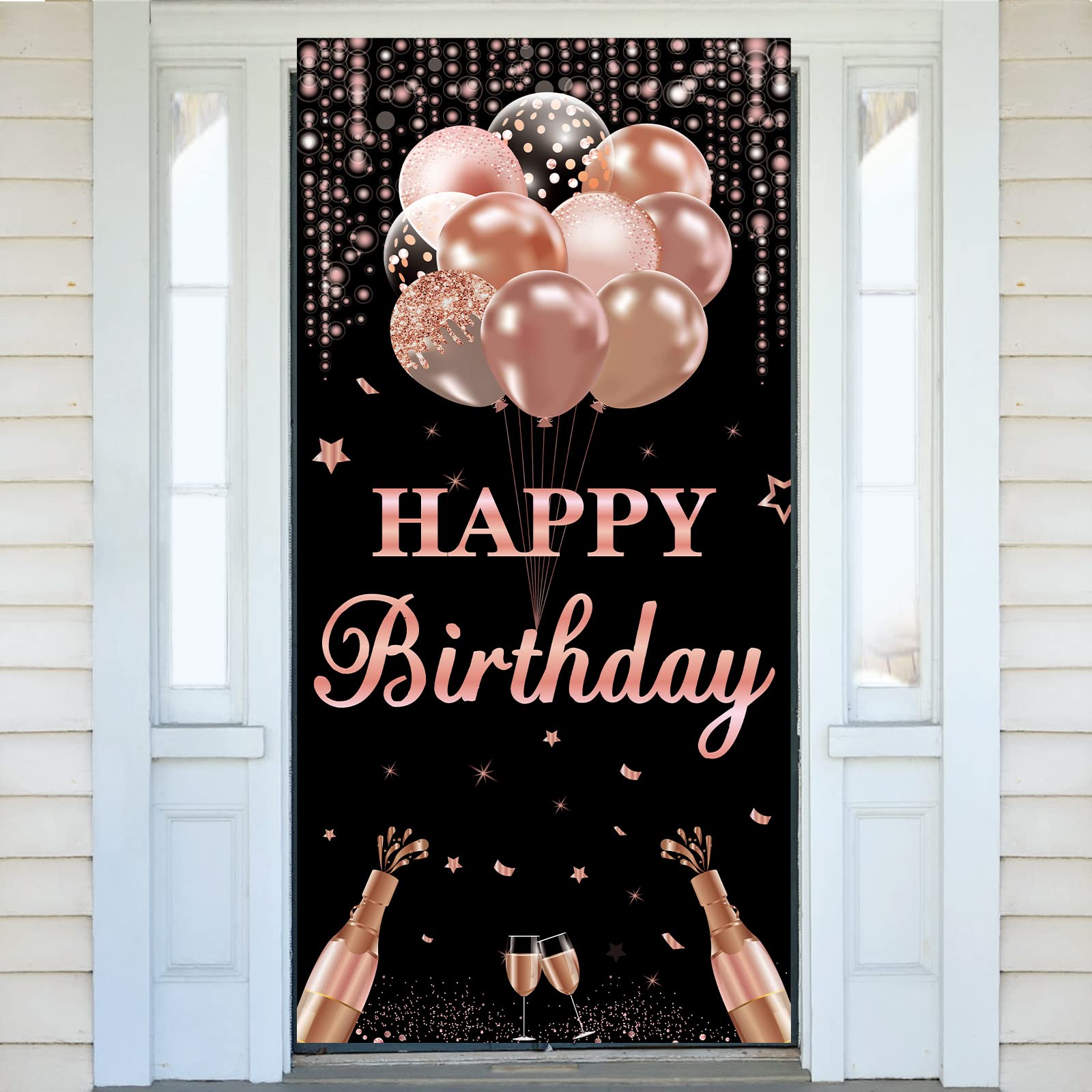 Birthday Door Decorations Cheap Christmas Door Cover Decoration Fabric