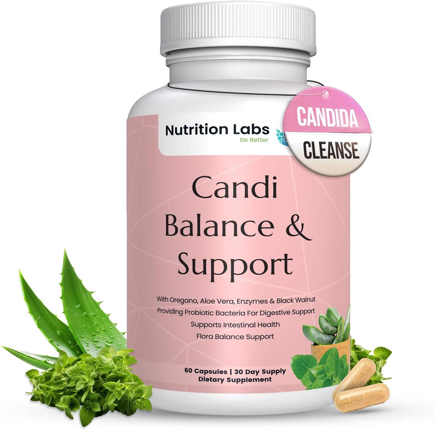 Amazon.com: NOW Candida Support, 90 Count (Pack of 2) : Health & Household