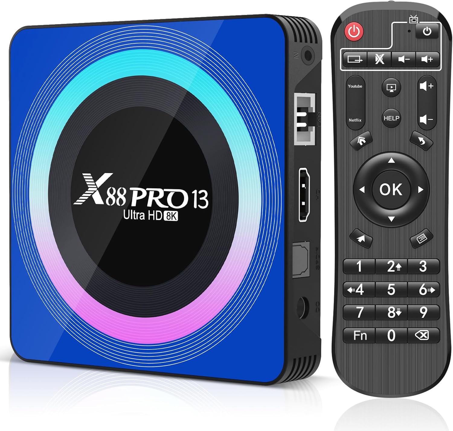 Android 13.0 TV Box, Box TV 4GB RAM 64GB ROM RK3528 Quad-Core 64bit ...