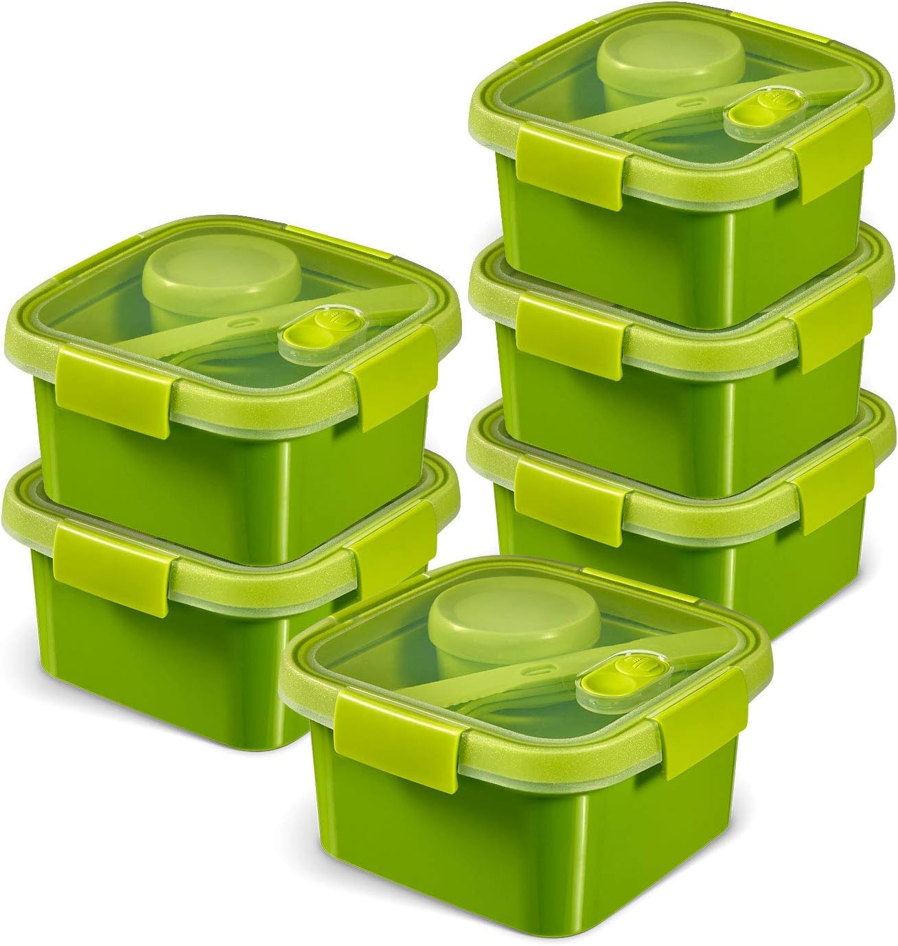 Amazon.com - Curver Smart to Go Lunch Kit Square 1.1L, Pack of 6