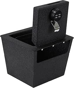 Amazon.com: JIKE Center Console Gun Safe - Console Gun Vault Compatible ...