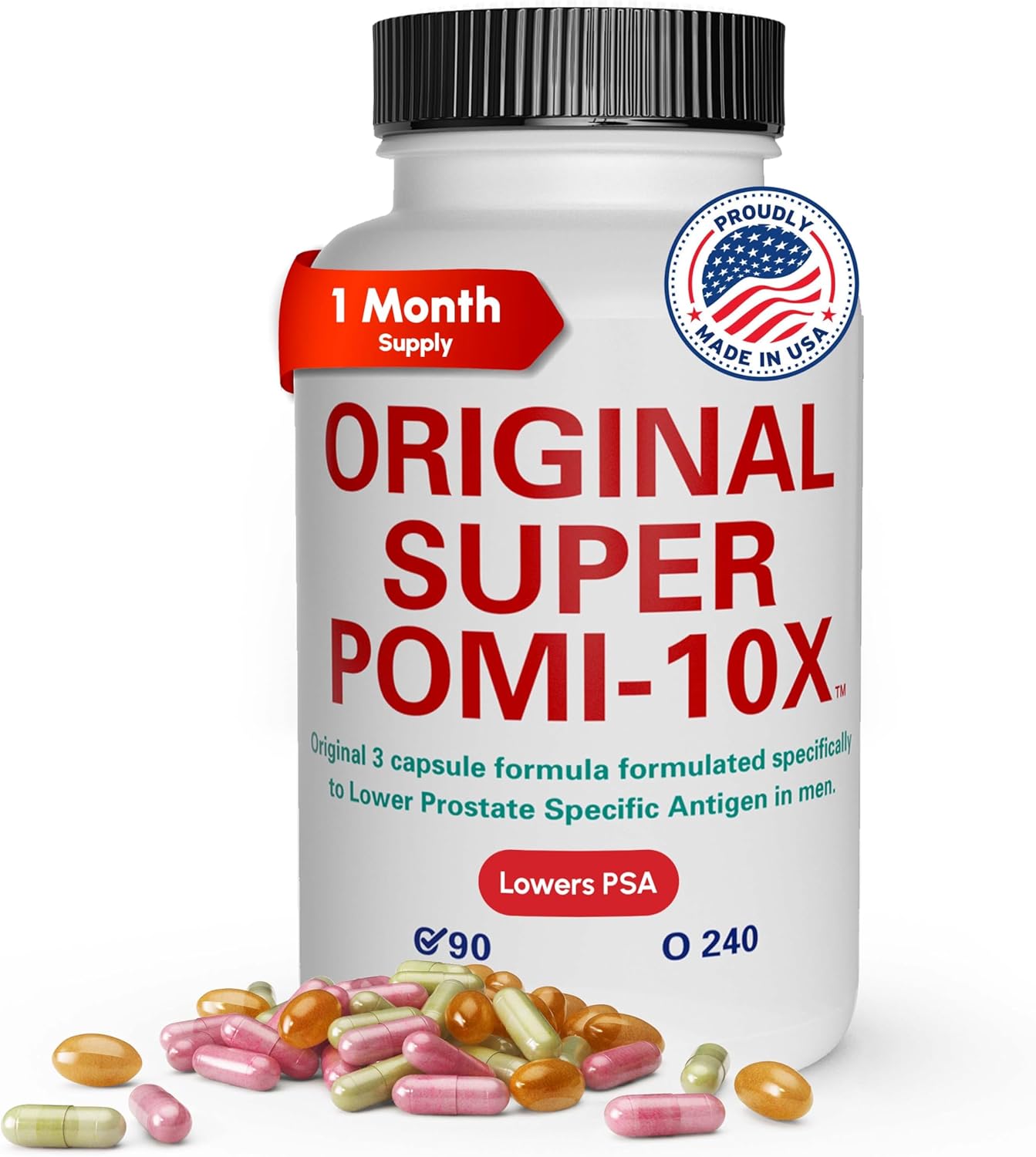 Amazon.com: Original Super POMI 10X Prostate Supplements for Men ...