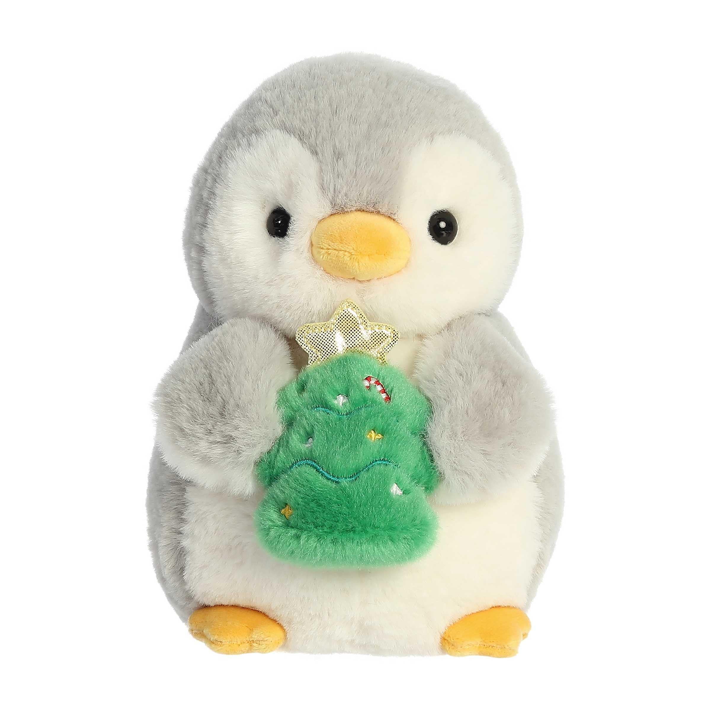 Amazon.com: Aurora® Festive Pompom Penguin™ Pompom™ with Christmas Tree ...