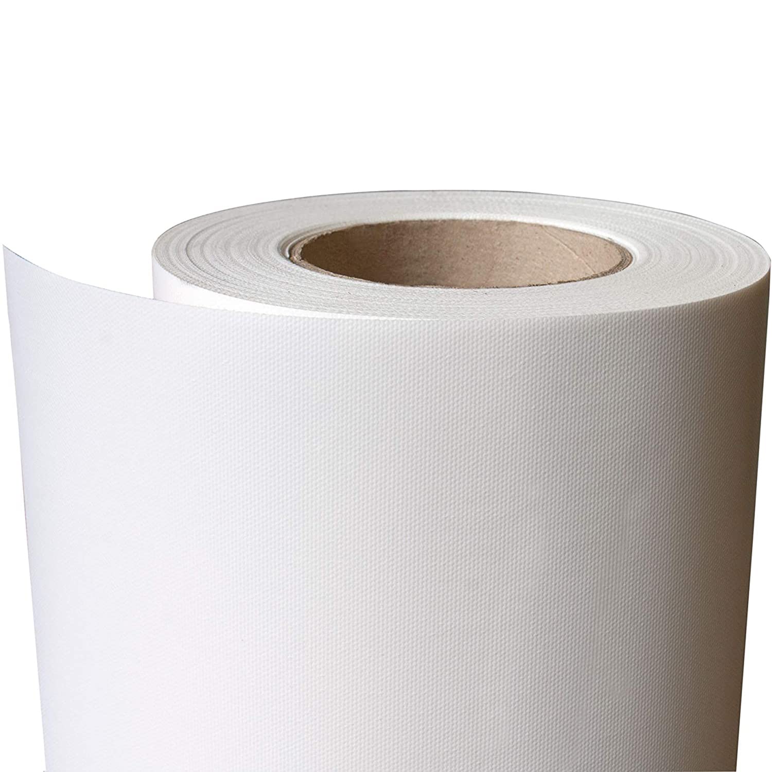 tonchean Inkjet Canvas Roll Matte Polyester Canvas Roll for Wide Format ...