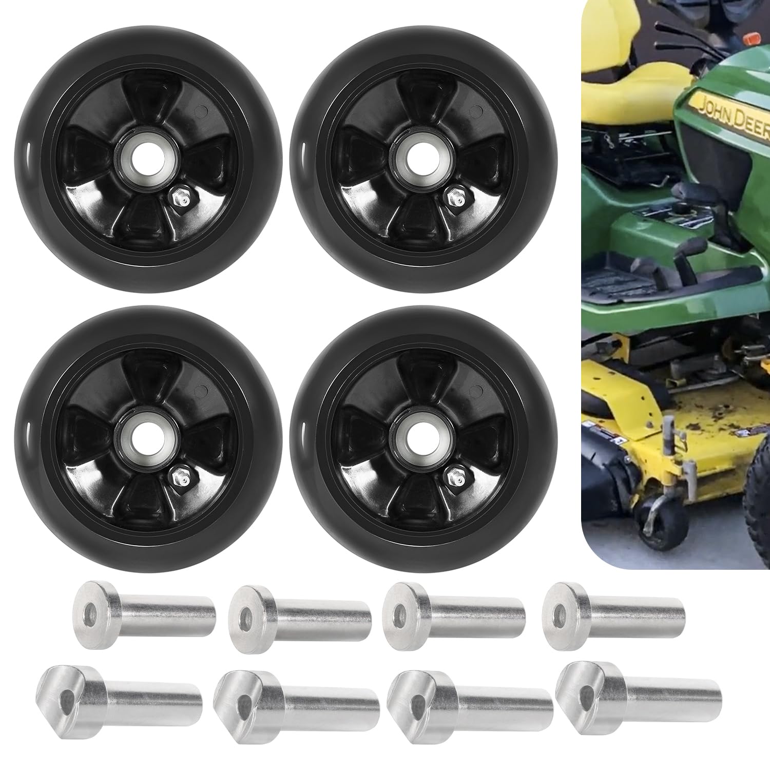 John Deere Lawn Mower Decks Aazon.co: Ower Deck Wheels For John Deere ...