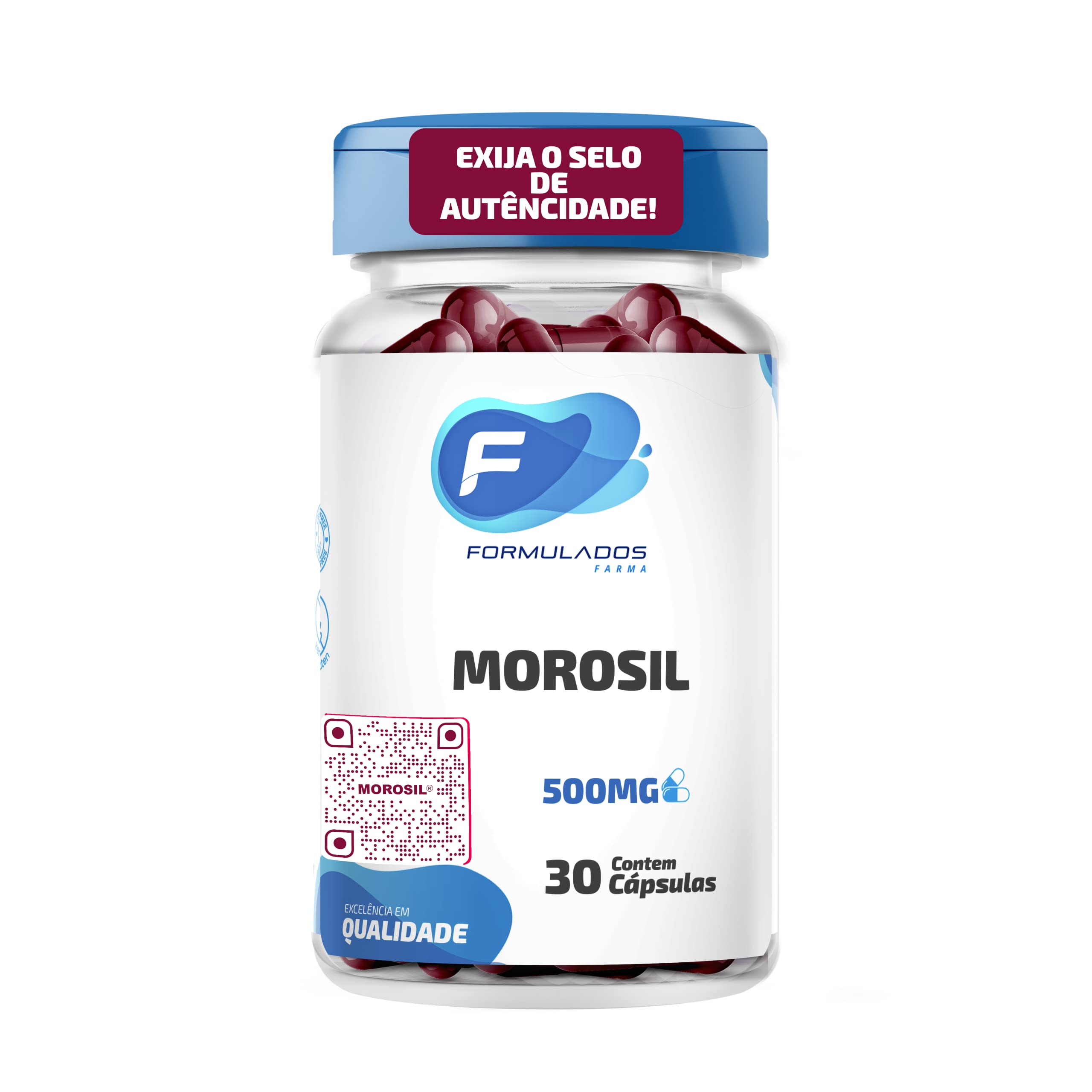 Morosil Original Formulados Farma 500mg - C/Selo Galena | Amazon.com.br