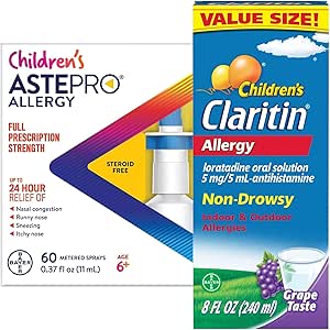 Amazon.com: Astepro Children's Claritin Powerful 24hr Kids Allergy ...
