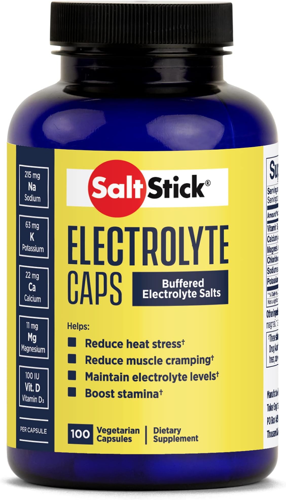 Amazon.com: SaltStick Electrolyte Capsules with Vitamin D | Salt Pills ...