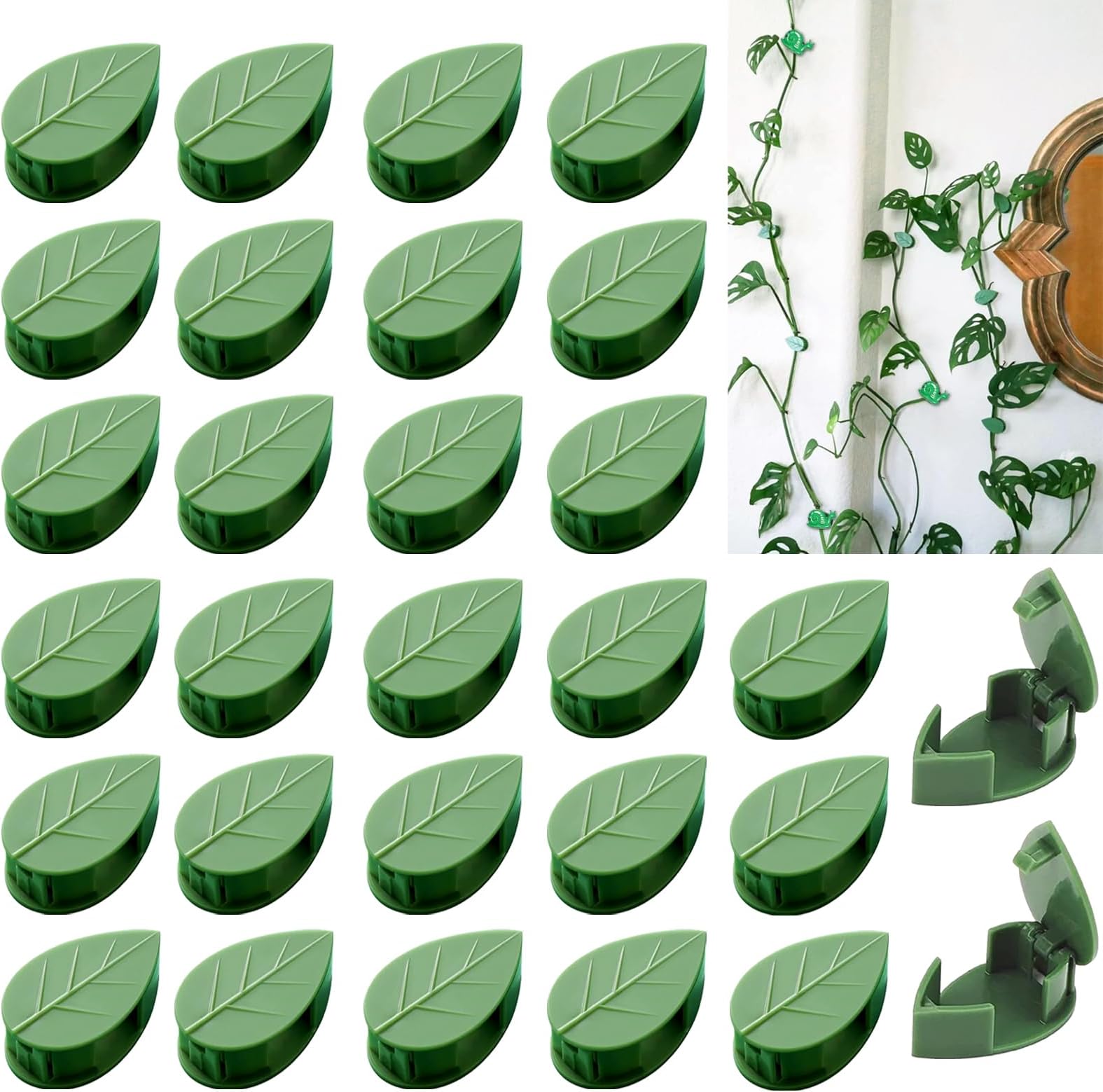 Amazon.com : LUOTIVON 12PCS Plant Clips for Vines Climbing and Hanging ...