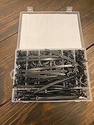 Amazon.com: BELOMI Car Wire Loom Clips, Automotive Push Mount Cable Zip ...