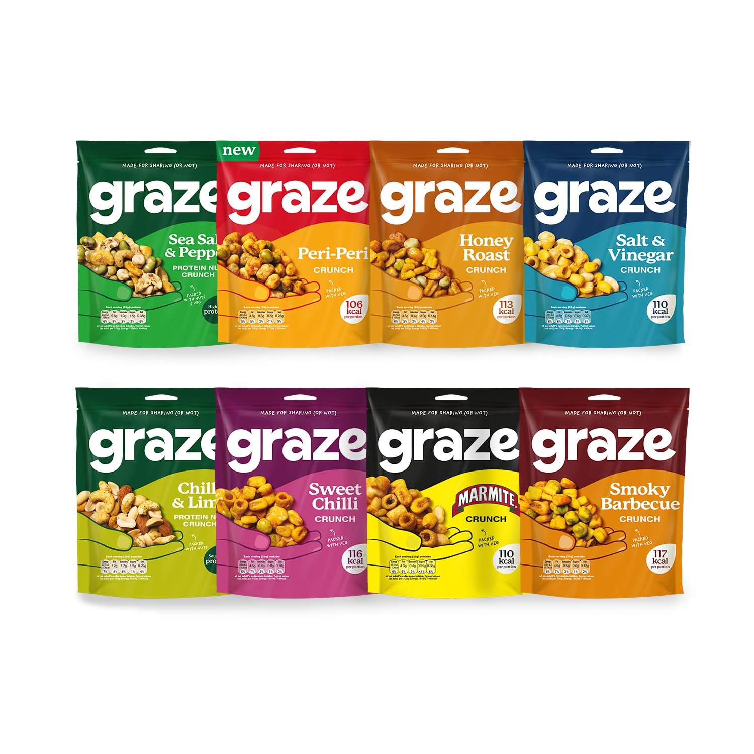 Graze - Savoury Snacks Selection Box - Healthy Snacks Alternative to ...
