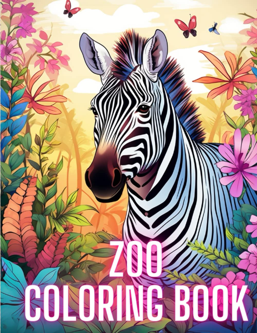 Amazon.com: Zoo Coloring Book: A Colorful Journey through the Animal ...