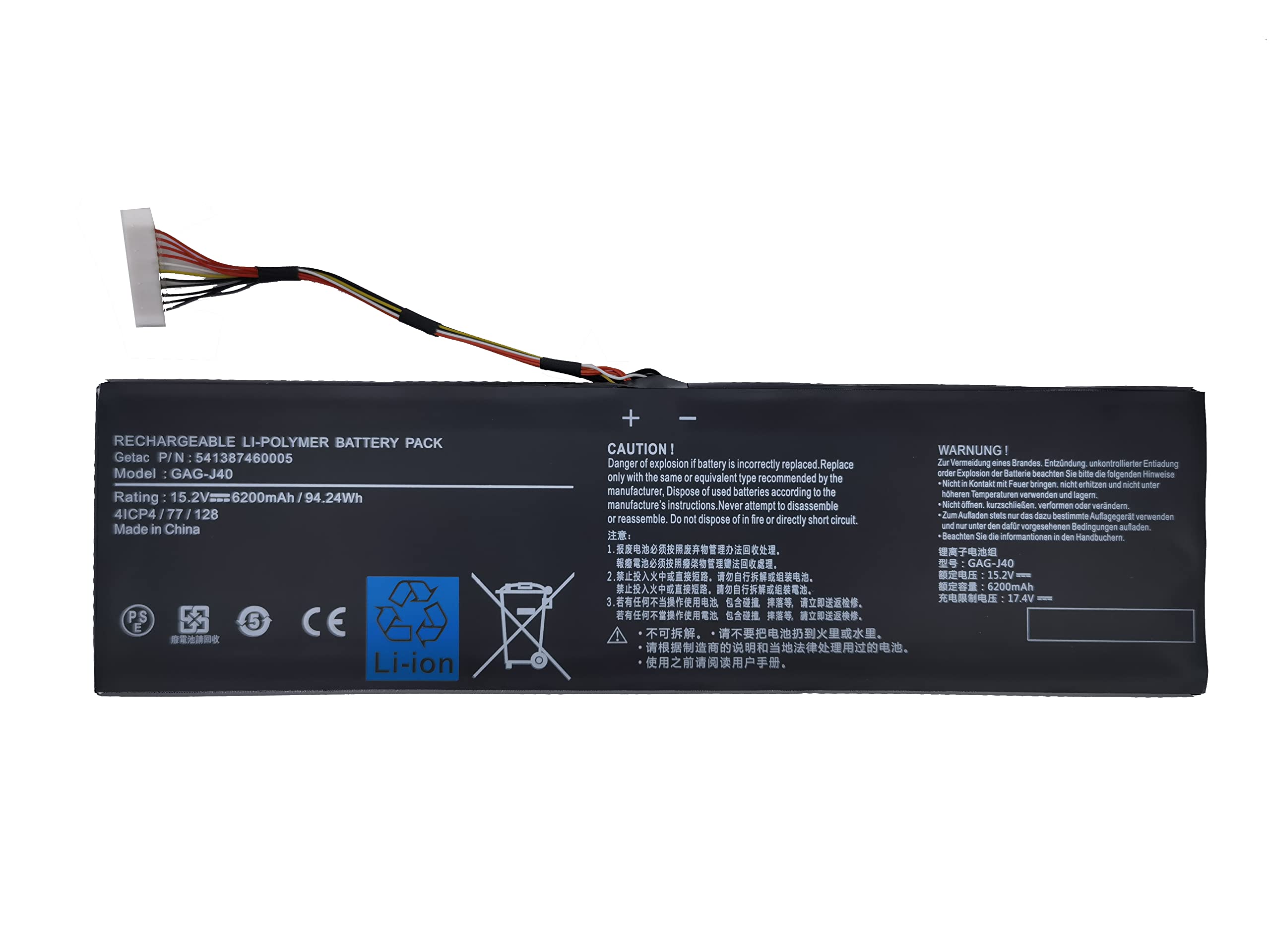 Amazon.com: Fully GAG-J40 Replacement Laptop Battery Compatible with ...