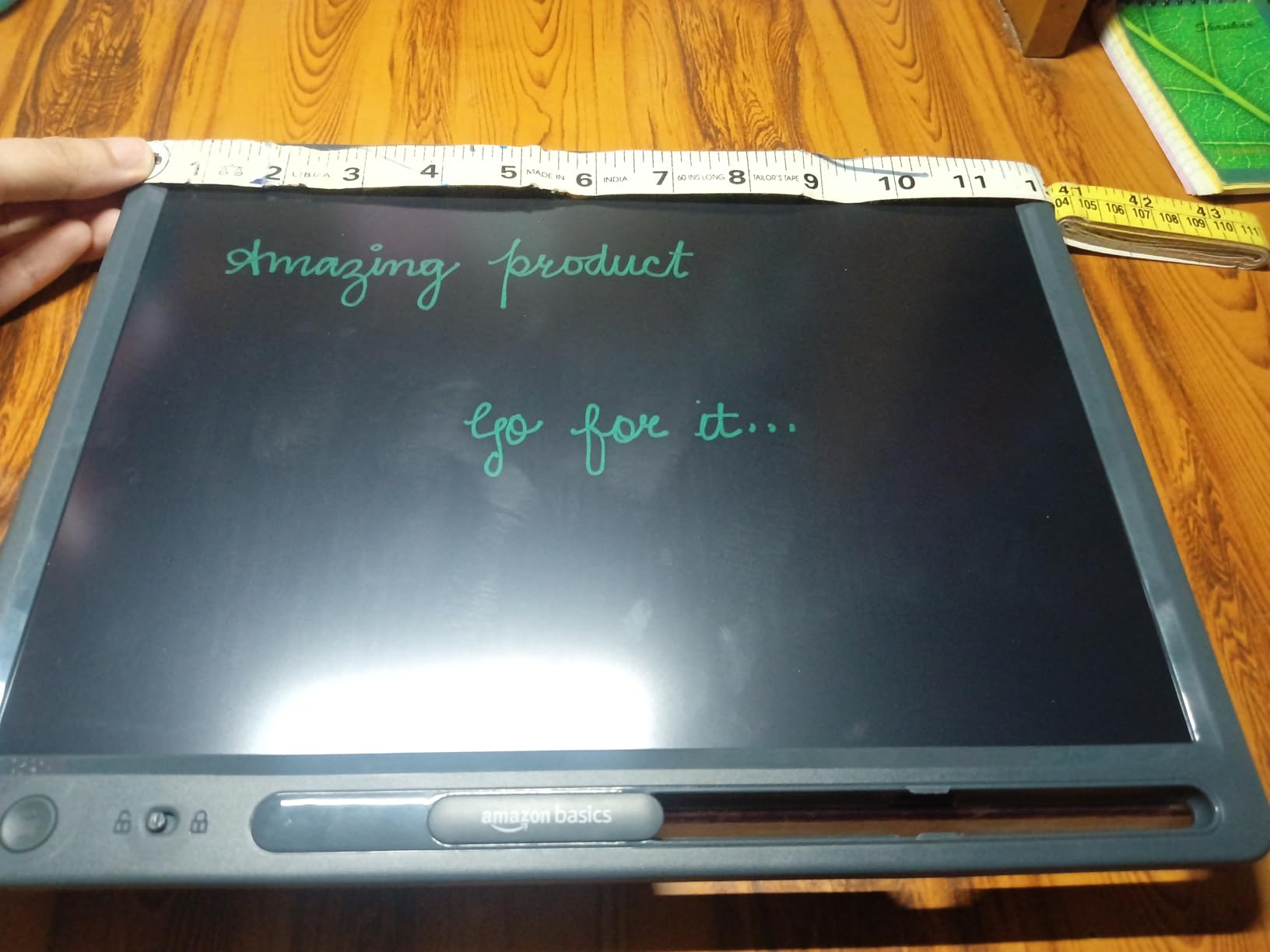 Amazon Basics Magic Slate 8.5-inch LCD Writing Tablet with Stylus Pen ...