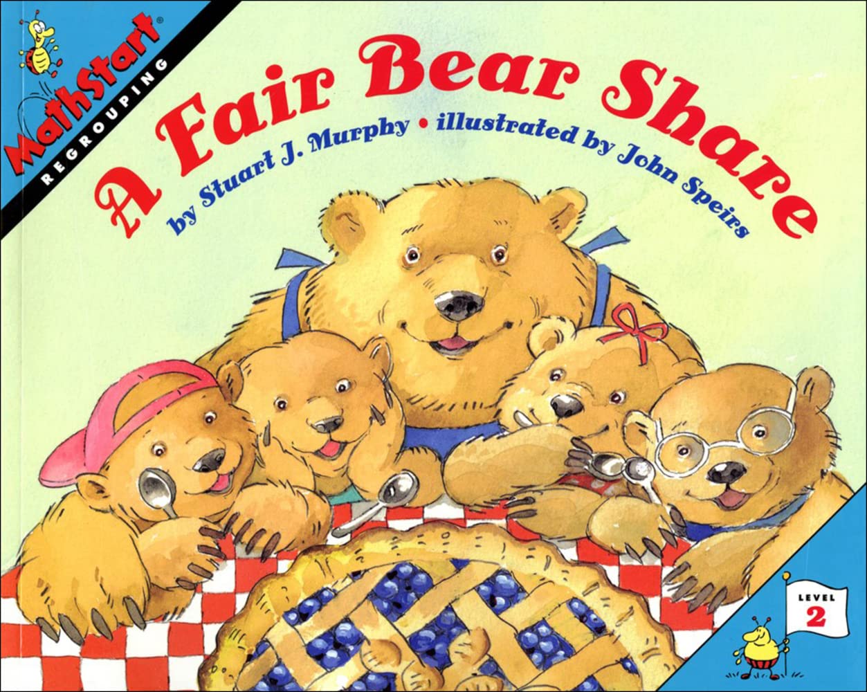Amazon.com: A Fair Bear Share (MathStart 2): 9780613077446: Murphy ...