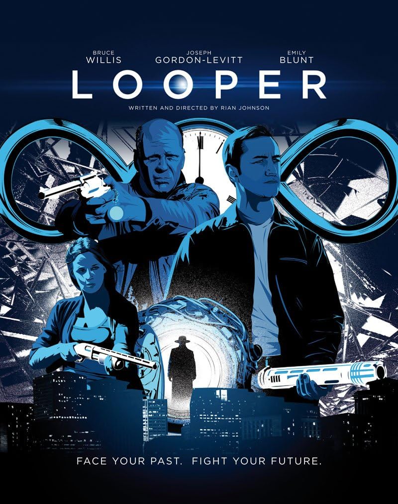Looper Steelbook (Limited Edition) [Blu-ray]: Amazon.co.uk: Joseph Gordon-Levitt, Bruce Willis ...